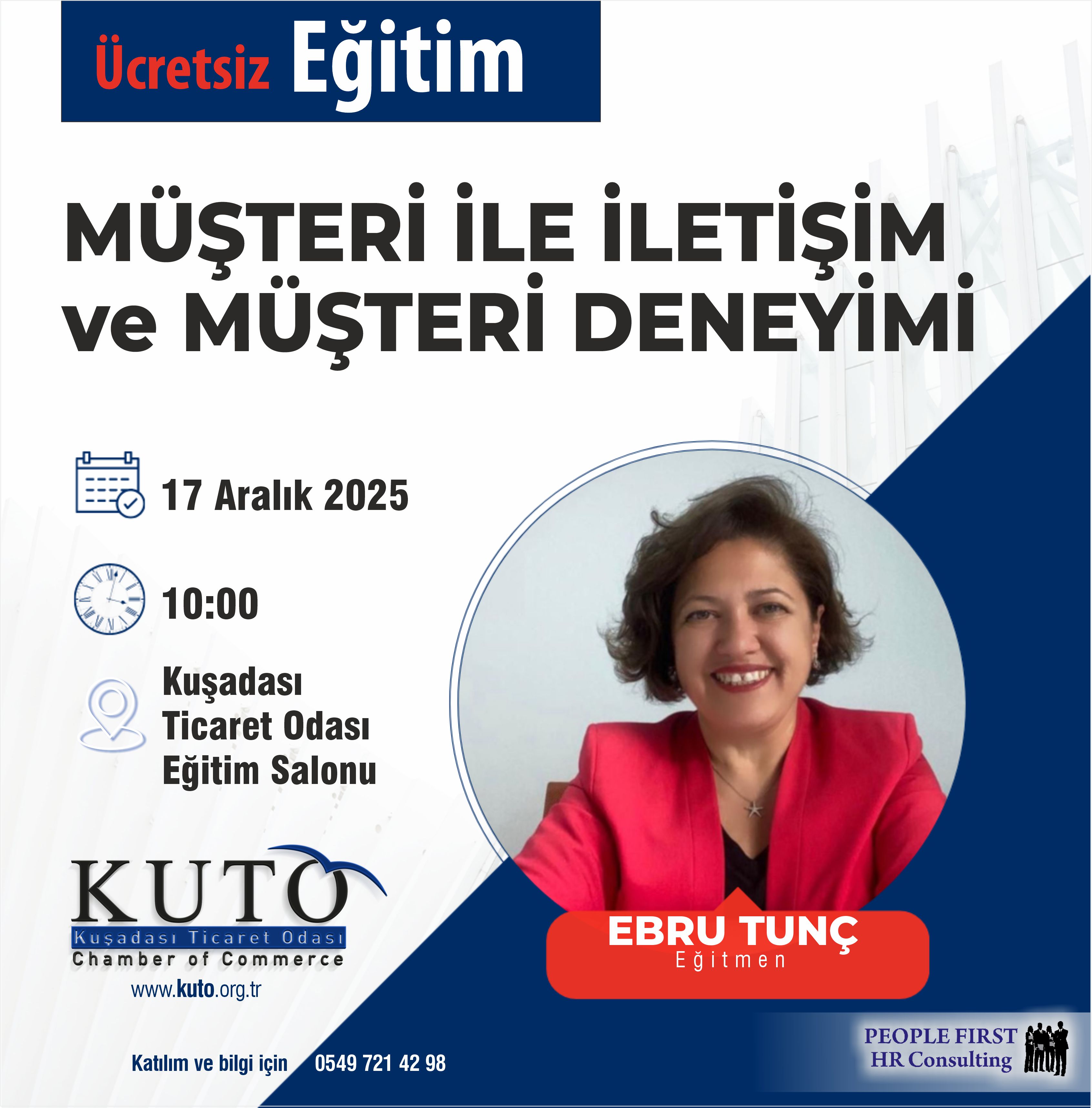KUTO | MÜŞTERİ İLE İLETİŞİM VE MÜŞTERİ DE