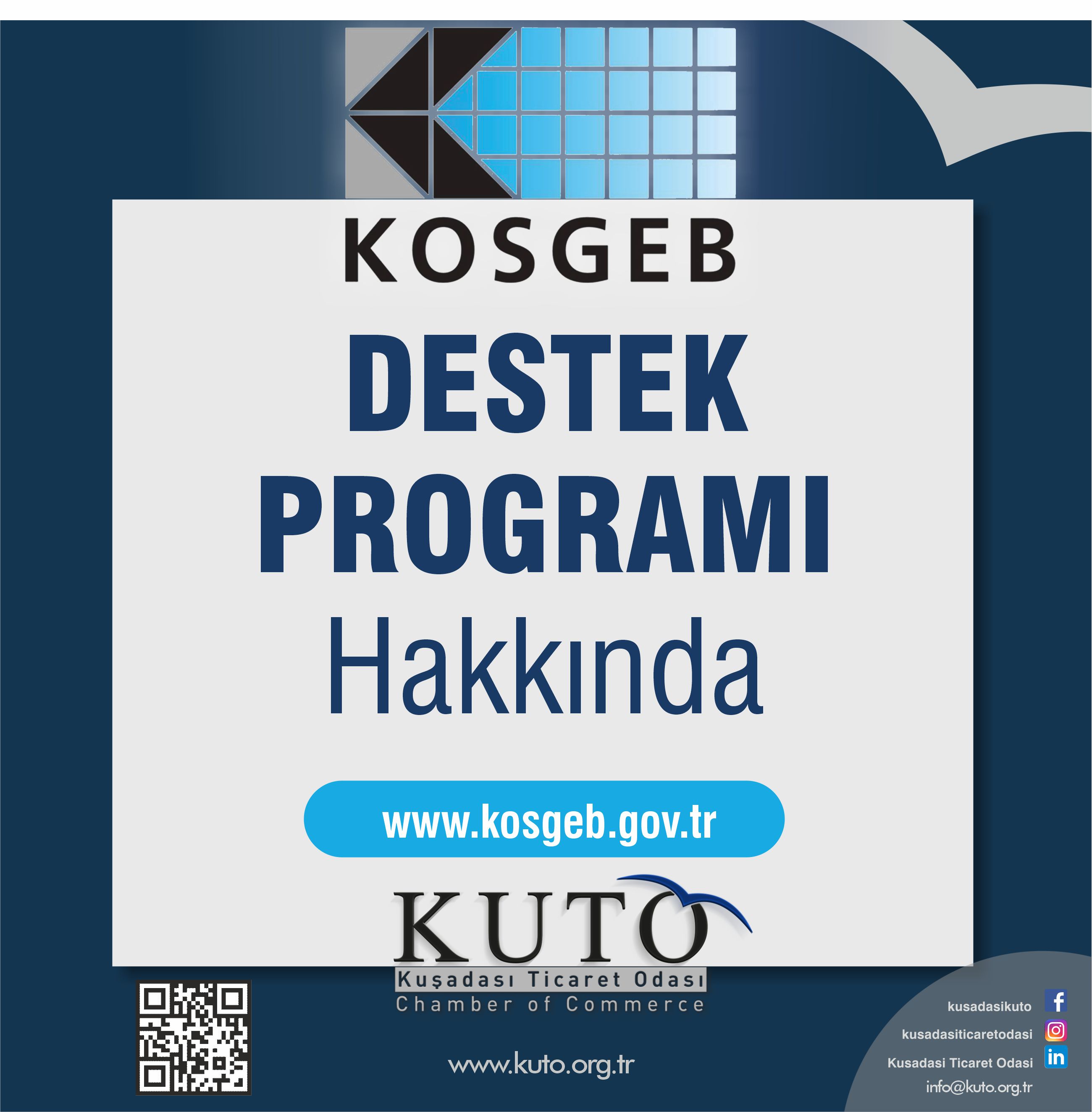 KUTO | KOSGEB DESTEK PROGRAMI HAKKINDA