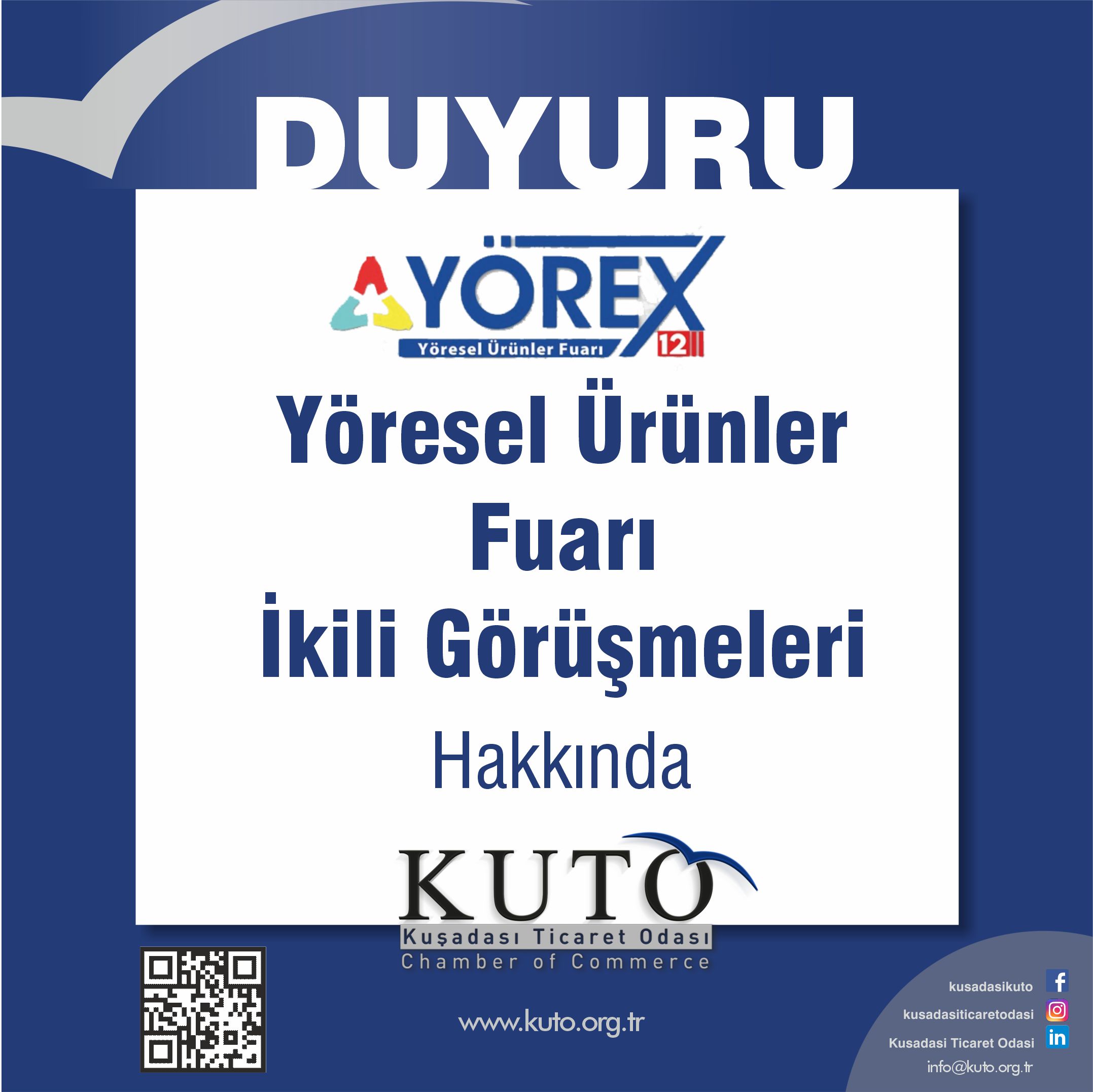 KUTO | 12. YÖREX – YÖRESEL ÜRÜNLER FUARI İKİ