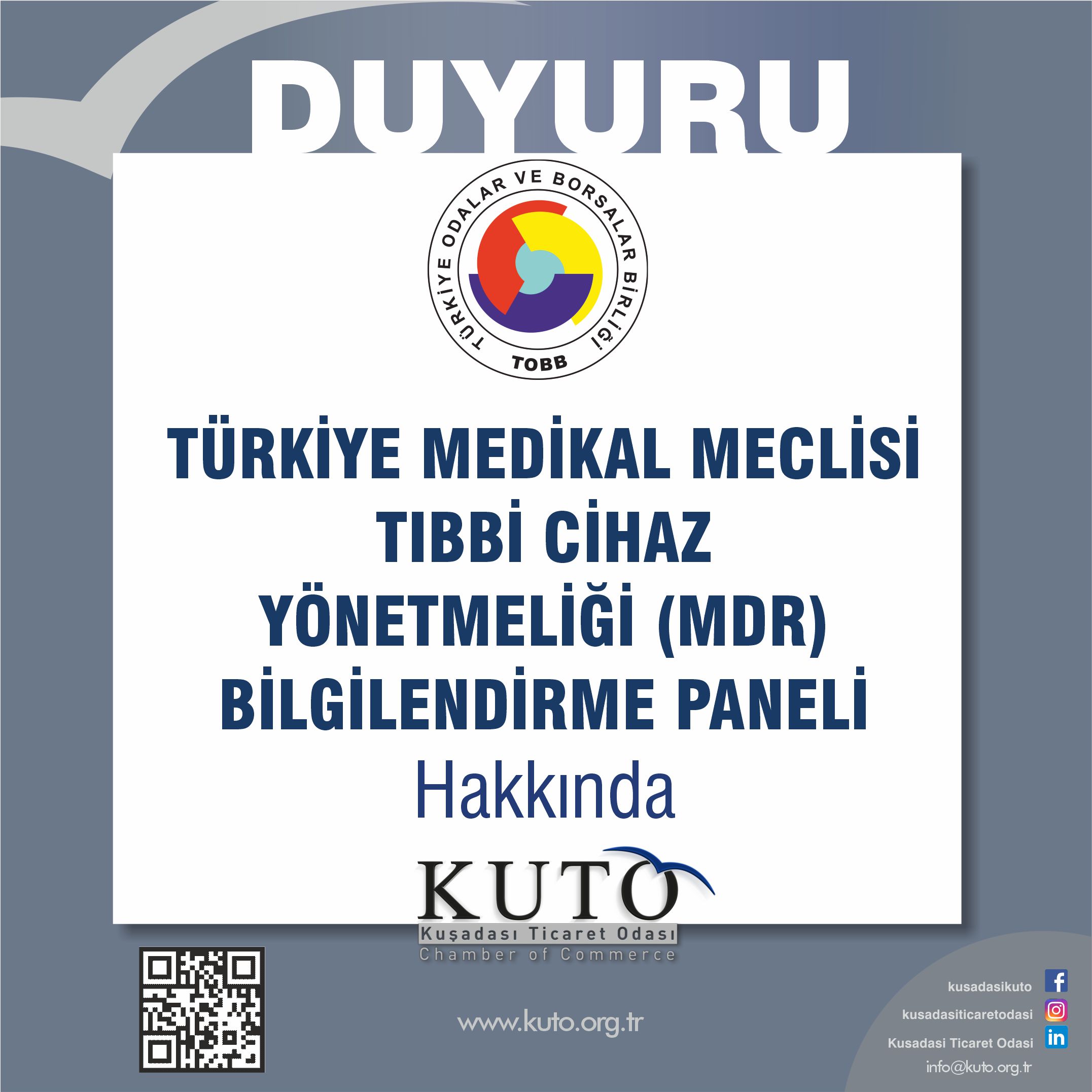 KUTO | TIBBİ CİHAZ YÖNETMELİĞİ (MDR) BİLGİLE